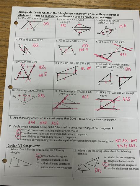 Unit 6 Similar Triangles Homework 4 Similar Triangle Proofs Agenda Investigation 8 3 Proving