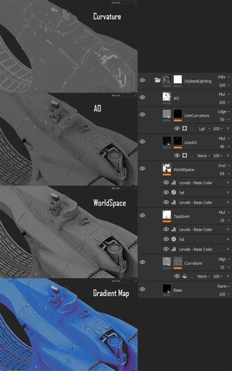 Tips On Hard Surface Texturing Baking Hard Surface Modeling Surface Modeling Digital Texture