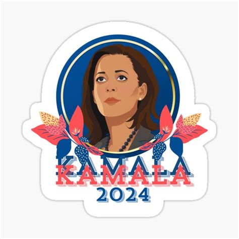 Kamala Harris Sticker Kamala Harris 2024 Sticker For Sale By