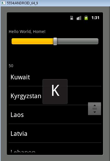Android Listview Fastscroll With Alphabet Like On IPhone Contacts Activity Stack Overflow
