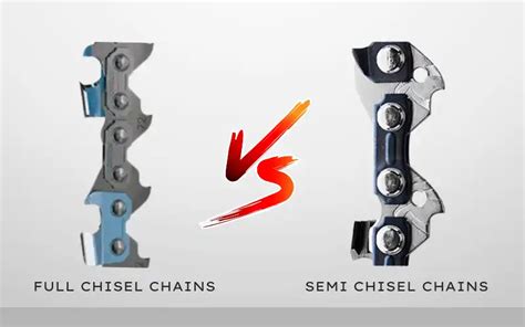 Whats The Difference Between Full Chisel And Semi Chisel