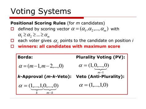 Ppt Manipulation And Control For Approval Voting And Other Voting Systems Powerpoint