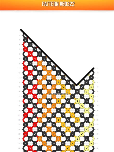 diagonal loop tutorial tutorial braceletbook