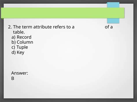 Keys And Its Importance In Dbms And Rdbms Pptx