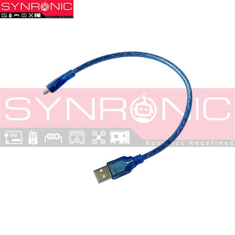 Nodemcu Leonardo Due Micro Usb Programming Cable 30cms Synronic