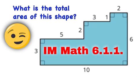 What Is The Area Of This Shape 6th Grade Illustrative Mathematics