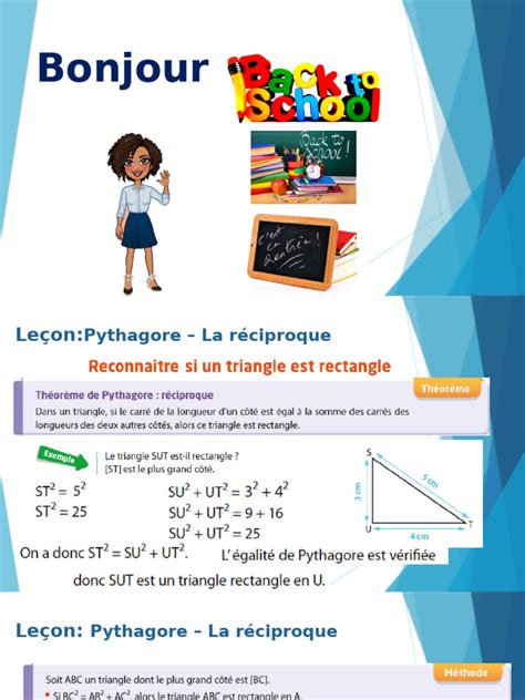 Preparation 4eme Lycee Pythagore Reciproque Pdf