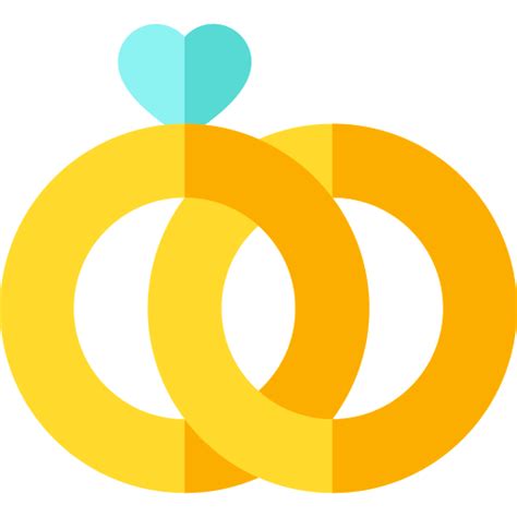 Anillos De Boda Iconos Gratis De Moda