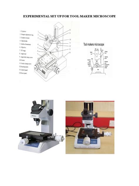 1tool Makers Microscope Pdf Screw Optics
