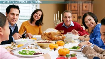 Informal Diction Definition Example Lesson Study