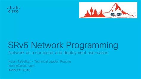 srv6 network programming deployment use cases pdf computer