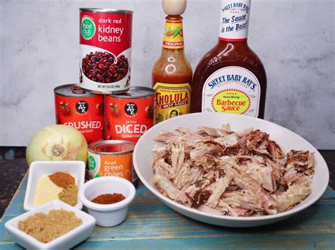 Sweet Bbq Pork Chili ~ The Recipe Bandit