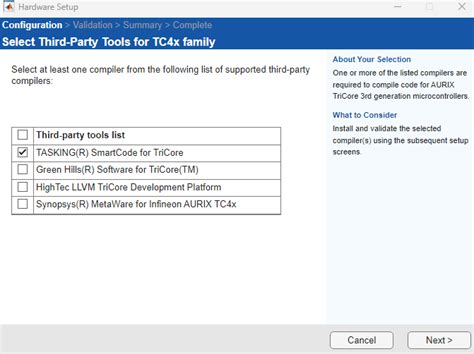 Hardware Setup For Infineon Aurix Microcontrollers Matlab And Simulink