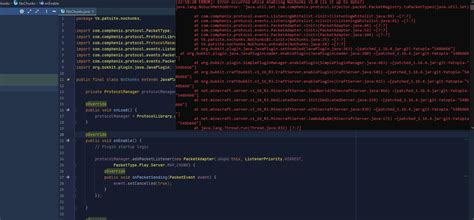 Cannot Add Packet Listener · Issue 1056 · Dmulloy2protocollib · Github