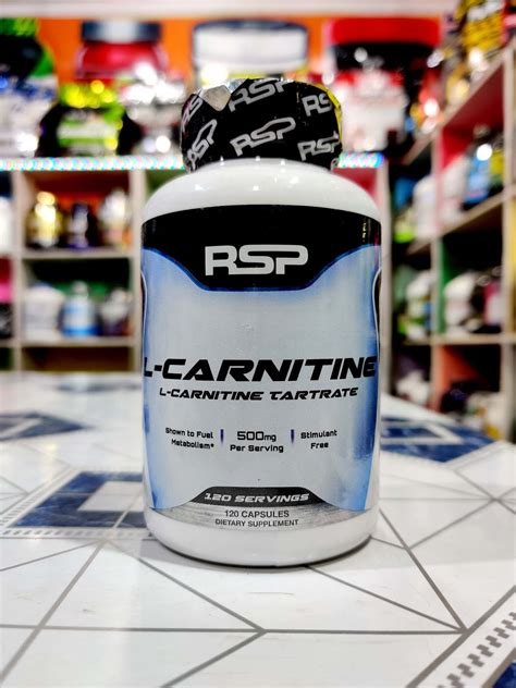 RSP L-Carnitine 120 Capsules - NCRFS