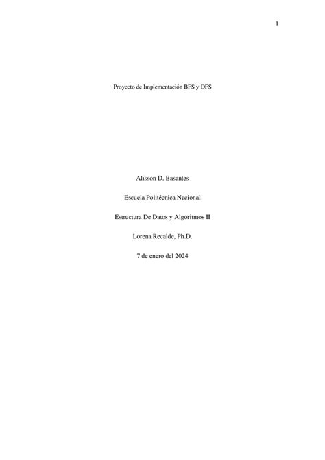 Implementación De Bfs Y Dfs Entendiendo Las Búsquedas En Anchura Y