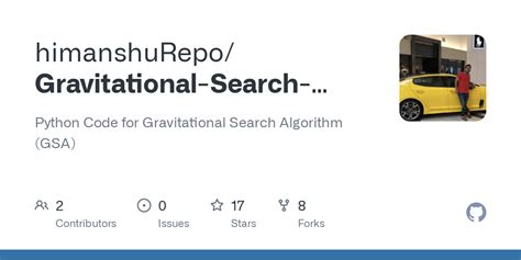 Github Himanshurepogravitational Search Algorithm Python Code For Gravitational Search Github Himanshurepogravitational Search Algorithm Python Code For Gravitational Search