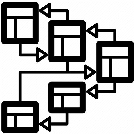 Data Databases Multidimensional Multivalue Strings Icon Download