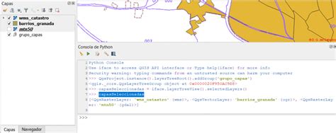 Personalización de QGIS con Python
