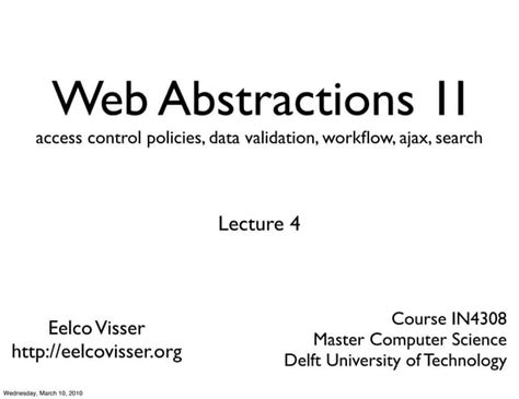 Model Driven Software Development Web Abstractions 2 Pdf