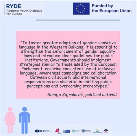 Importance Of Using Gender Sensitive Language In Public Space In The Western Balkans Mpi