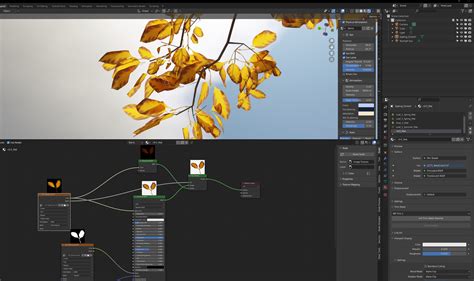 Alpha Clip Not Working In Cycles Trying To Setup Leaf Texture Translucency Materials And