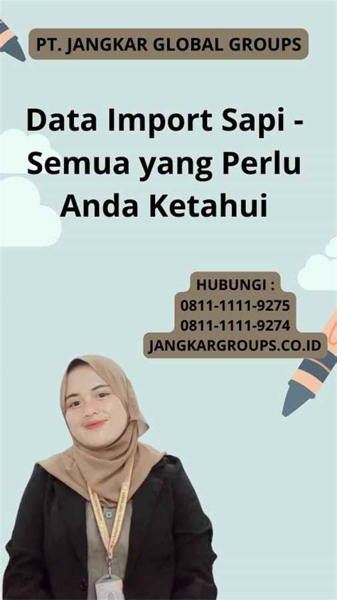 Data Import Sapi - Semua yang Perlu Anda Ketahui – Jangkar Global Groups