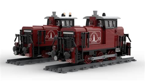 Lego Moc Db Class V60 Snowplow By Yellowlxf Rebrickable Build