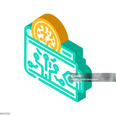 암호 화폐 지갑 분산 응용 프로그램 Isometric 아이콘 벡터 일러스트 레이 션 0명에 대한 스톡 벡터 아트 및 기타 이미지 0명 3차원 형태 기체 물리 구조