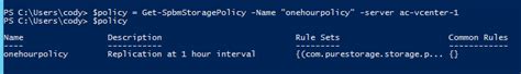 Powercli And Vvols Part Vi Running A Test Failover Cody Hosterman