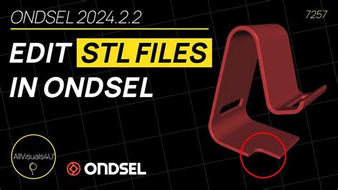 Modify STL FILES In Ondsel How To Edit STL Files FreeCAD Edit STL