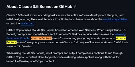 Adrian De Luca On Linkedin Github Makes Github Copilot With Claude 35 Sonnet Hosted On Amazon
