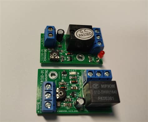 Mini Timer Relay Board For General Purposes With Without Reomte Command Motronix
