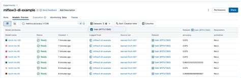 Mlflow 로깅된 모델을 사용하여 모델 추적 및 비교 Azure Databricks Microsoft Learn