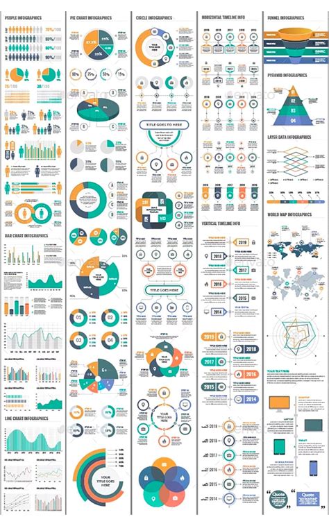 Data Visualization Elements Masterbundles