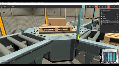 Link The S7 300 Plc To Factory Io Sorting Box Youtube