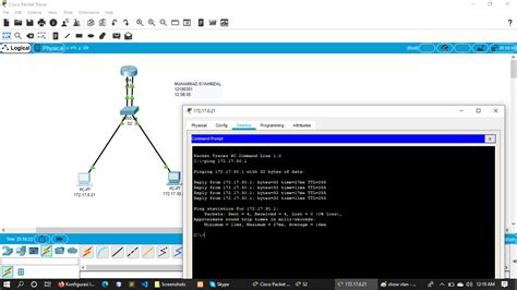Konfigurasi Legancy Inter Vlan Routing Jenaka
