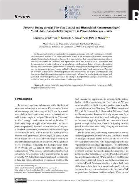 Pdf Property Tuning Through Fine Size Control And Hierarchical