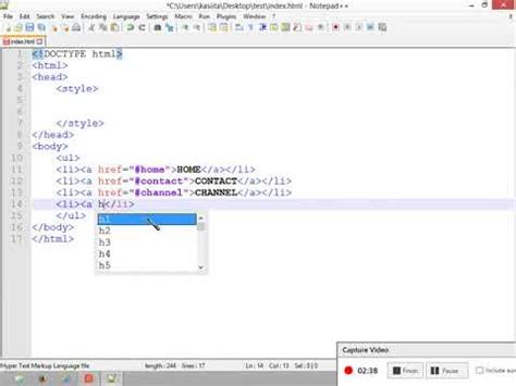 How To Create A Nav Bar HTML CSS Tutorial YouTube YouTube