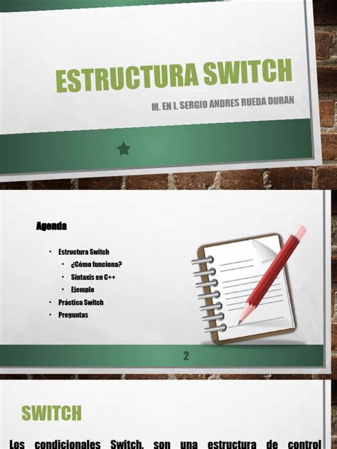 Estructura Switch Pdf C Programa De Computadora
