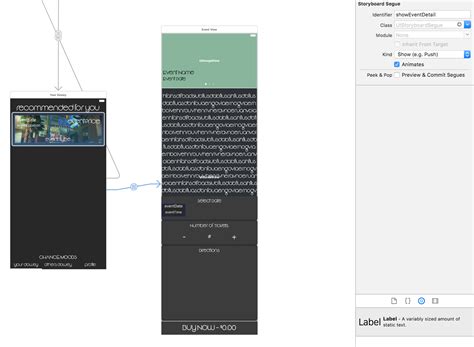 objective c - How to prepareForSegue in a UICollectionView depending on the contents of cell ...