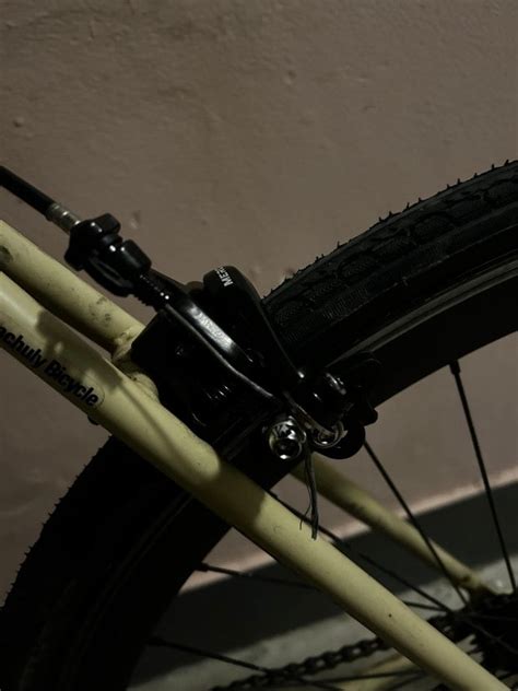 자전거 뒷바퀴 브레이크 선 지식in