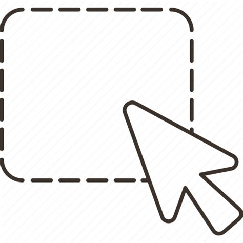 Cursor Selection Click Screen Interface Icon Download On Iconfinder