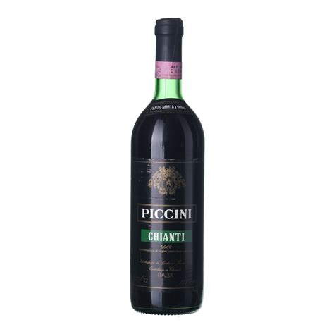 1986 Chianti DOCG Piccini | VIATEMPIA.COM