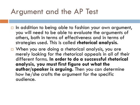 AP LANGUAGE AND COMPOSITION Writing The Argument Essay Ppt Download
