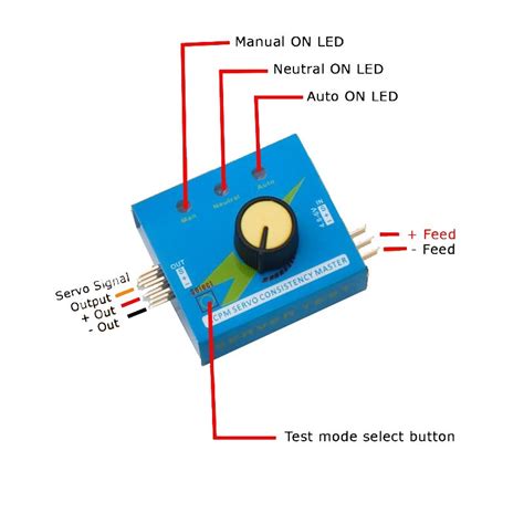 digital multi servo tester esc ccpm consistency master speed control