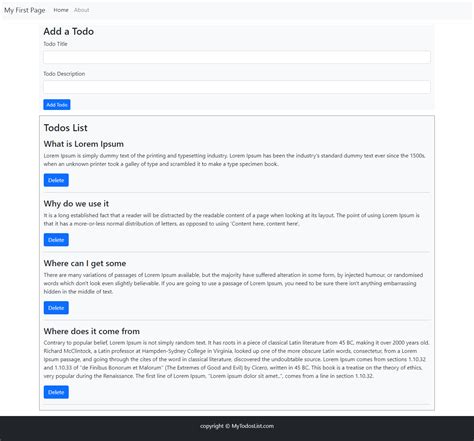 github sagomase first react js application build a to do application