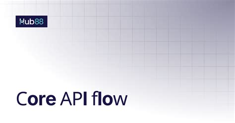 Core Api Flow Hub88