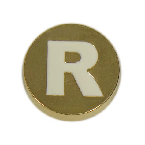 جيبيتز فلزی طرح حرف R ‎کراکس اورجینال Crocs Plus