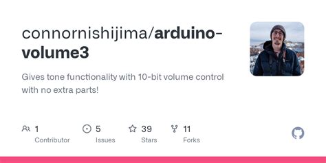 Github Connornishijimaarduino Volume3 Gives Tone Functionality With